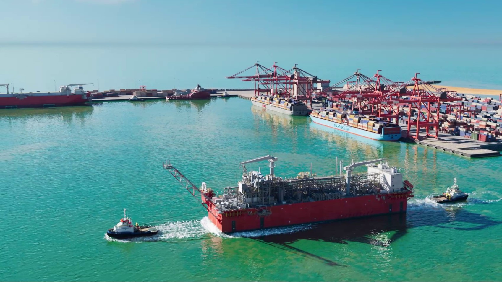 Ocean Installer’s world’s first two vessel combined offshore tow ...